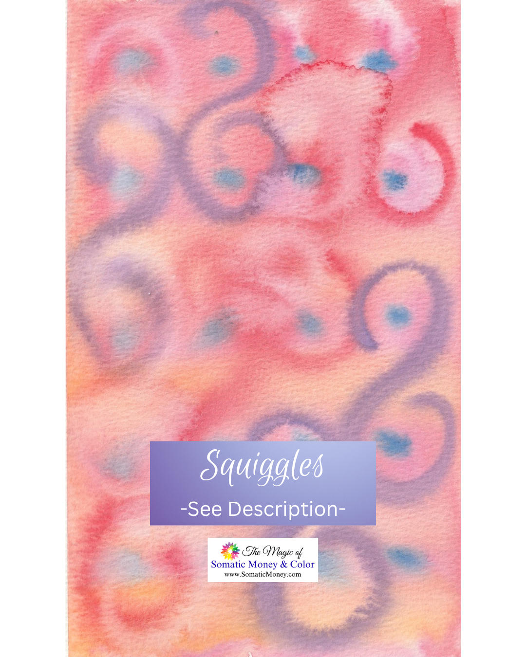 ORIGINAL: "SQUIGGLES" WATERCOLOR ABSTRACT ON COLD PRESS – The Magic of ...